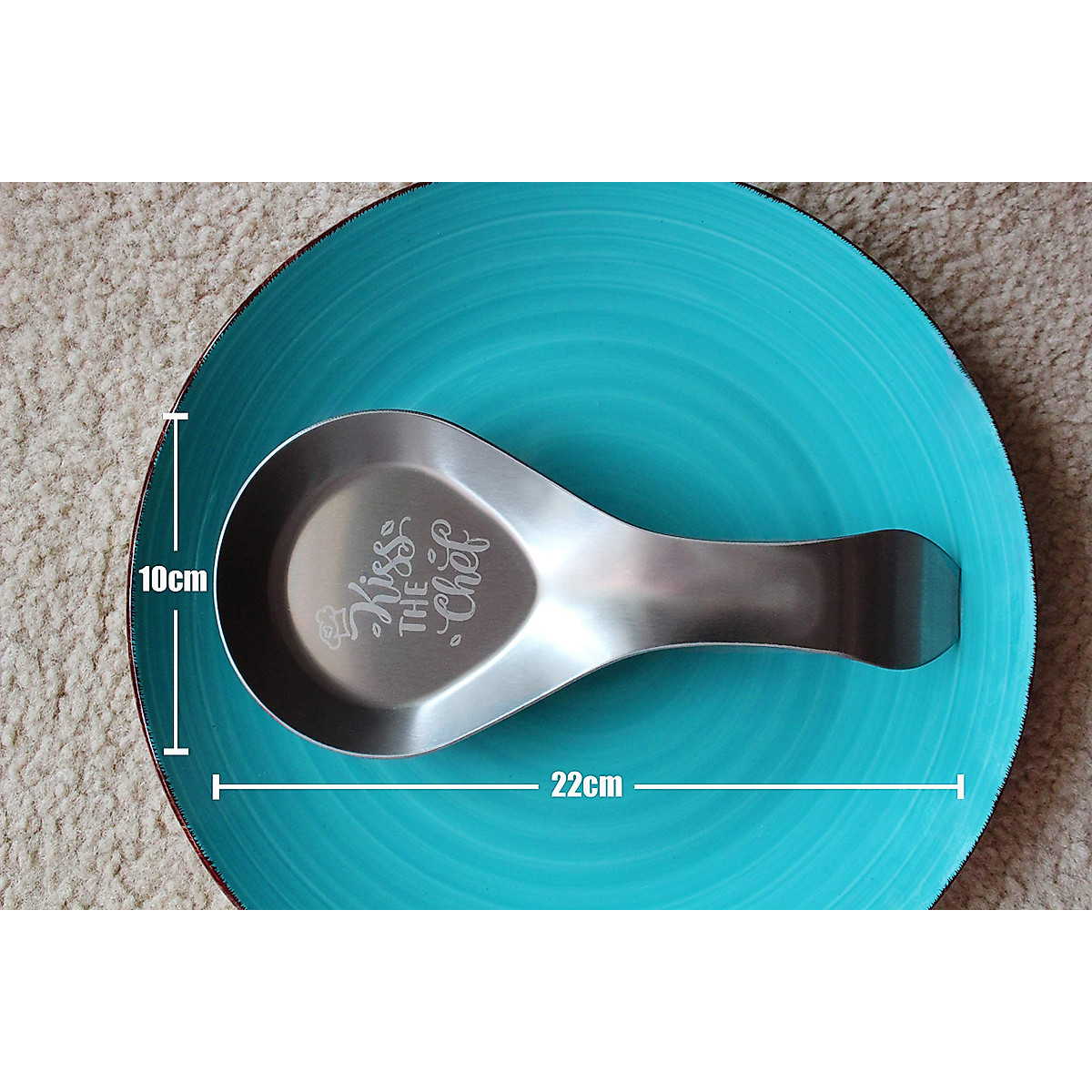 Spoon Rest Kitchen Utensil Holder – Tools For Stove Top And Pot, Stainless Steel With Two Unique Designs Perfect As Gift For Moms And For People That Love Cooking Gadgets