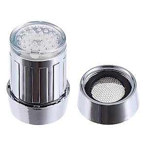 YARNOW Luminous Faucet Outdoor Water Faucet Outdoor Water Spigot Waterfall Faucet Led Sink Tap Bathroom Faucet Led Light Intelligent Led Faucet Kitchen Water Tap Replacement Faucet Elder