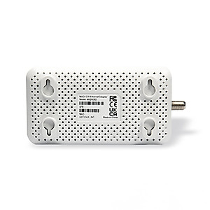 goCoax MoCA 2.5 Adapter with 2.5GbE Ethernet Port. MoCA 2.5. 1x 2.5GbE Port. Provide 2.5Gbps Bandwidth with existing coaxial Cables. White(2-Pack, MA2500D)