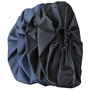 DearyHome Washable Reusable Shoe Boot Covers - Non-Slip, Water-Resistant (2 Pairs, Extra Large) for Contractors & Households - Keep Carpets, Floors, and Rooms Clean