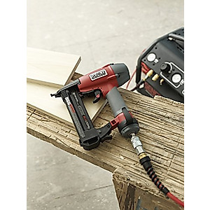 Senco SLS150Mg Medium Wire Finish crown Stapler, Gray/Red