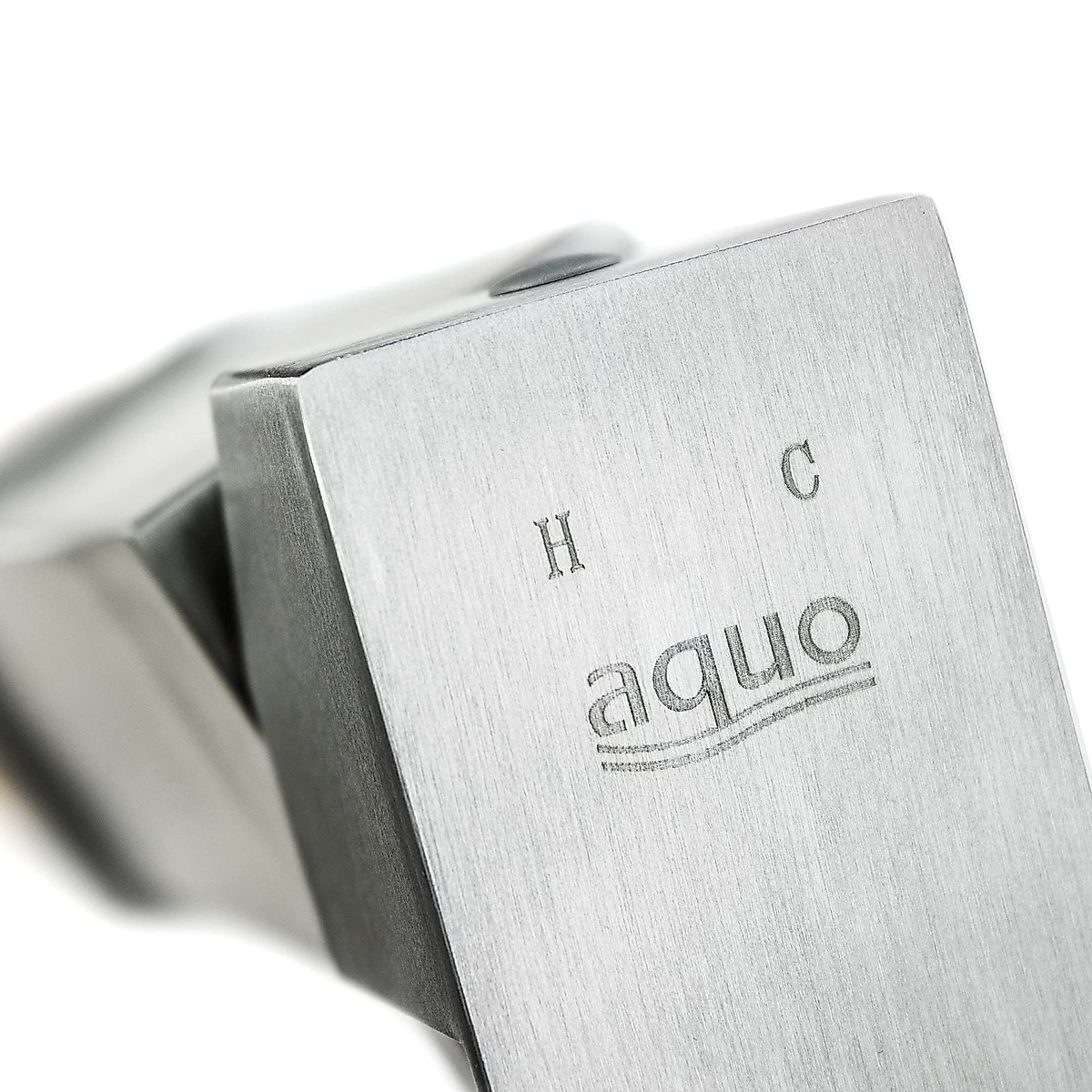 aquo Bathroom Faucet - 7" Height Sink Faucet Fits Variety Bathroom Sink, Nicely Preventing Leaking Issue by Brass Bathroom Sink Faucet Inner Hoses Design, Brushed Nickel