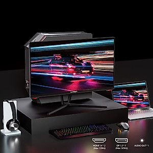 INNOCN 27G1G 27" Gaming Monitor 165Hz / 144Hz / 120Hz 1920 x 1080P FHD 1ms Fast IPS G-Sync Compatible HDMI DisplayPort 99% sRGB LED Computer PC Gaming Monitor, Eye Care, VESA Mountable, Black