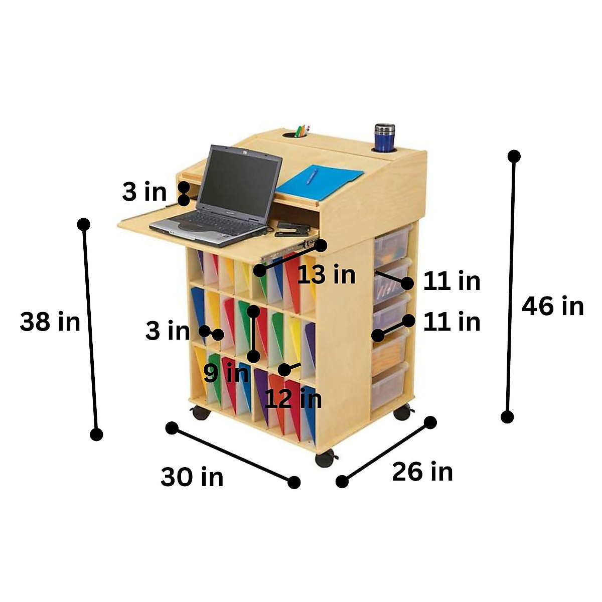 Jonti-Craft 4136JC Communication Center