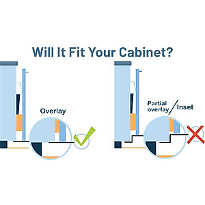 The Handless Handle – Hands-Free Garbage Drawer Foot Pull Handle, Touchless Opener for Drawers, Bins, & Cabinets