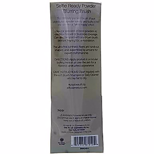 e.l.f. Powder Blurring Brush for Precision Application, Synthetic