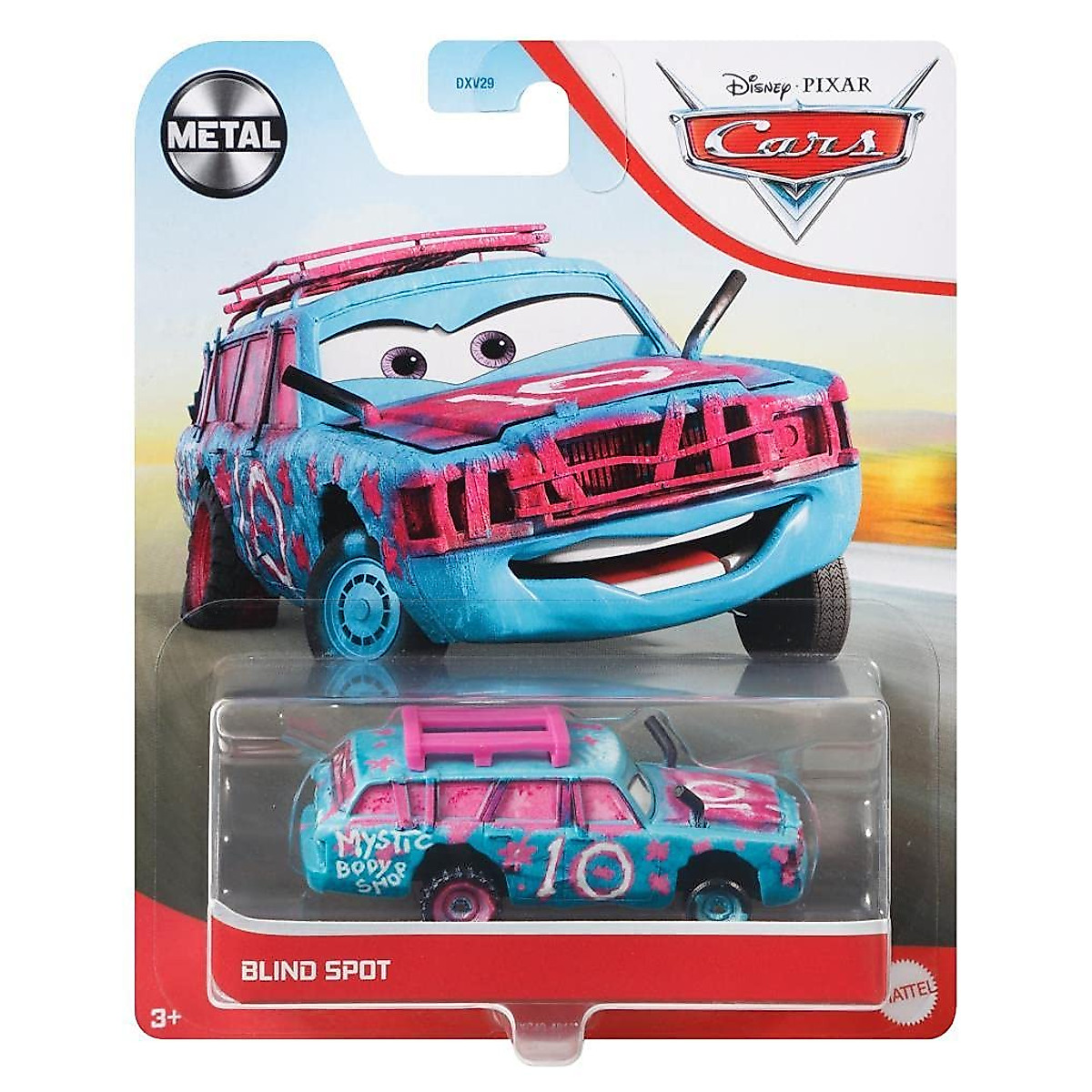 Disney Cars Toys Blind Spot, Miniature, Collectible Racecar Automobile Toys Based on Cars Toys Movies, for Kids Age 3 and Older, Multicolor