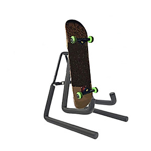 mkki Skateboard Storage,Display,Organizer,Surfboard Longboard Stand Display Rack Surf Stand Surfboard Display Stand for Longboards and Shortboards - No Board Included