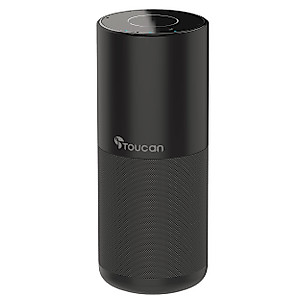 TOUCAN Conference Speakerphone with 4 Built-in Echo-Canceling Microphone | Home Office, Conference Room Meeting Use | Bluetooth Enabled Conference Speaker