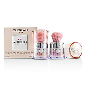 METEORITES GUERLAIN DUO OF ILLUMINATING PEARLS OF POWDER&BLUSH 2X.3 OZ