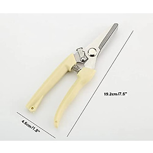 RooTrimmer pack Garden Flower Scissors,Lightweight Hand Pruners Make Cut Smooth & Clean,Premium Plant Shears,Powerful Trimmer Applied to Flowers,Branches and Leaves