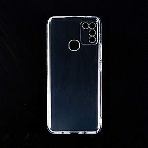 Infinix Hot 10 Play Case, Scratch Resistant Soft TPU Back Cover Shockproof Silicone Gel Rubber Bumper Anti-Fingerprints Full-Body Protective Case Cover for Infinix Smart 5 India (Transparent)