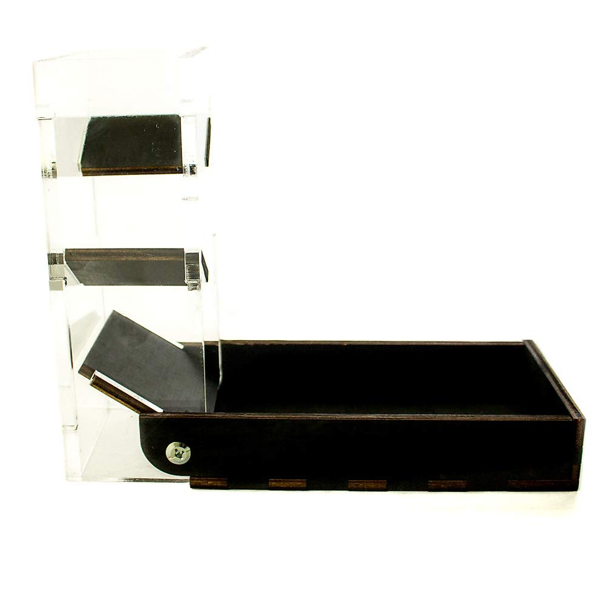 C4Labs Travel Portable Draw Bridge Dice Tower – Black