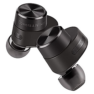 Bowers & Wilkins PI5 in-Ear True Wireless Headphones with Smart Wireless Charging (Black)