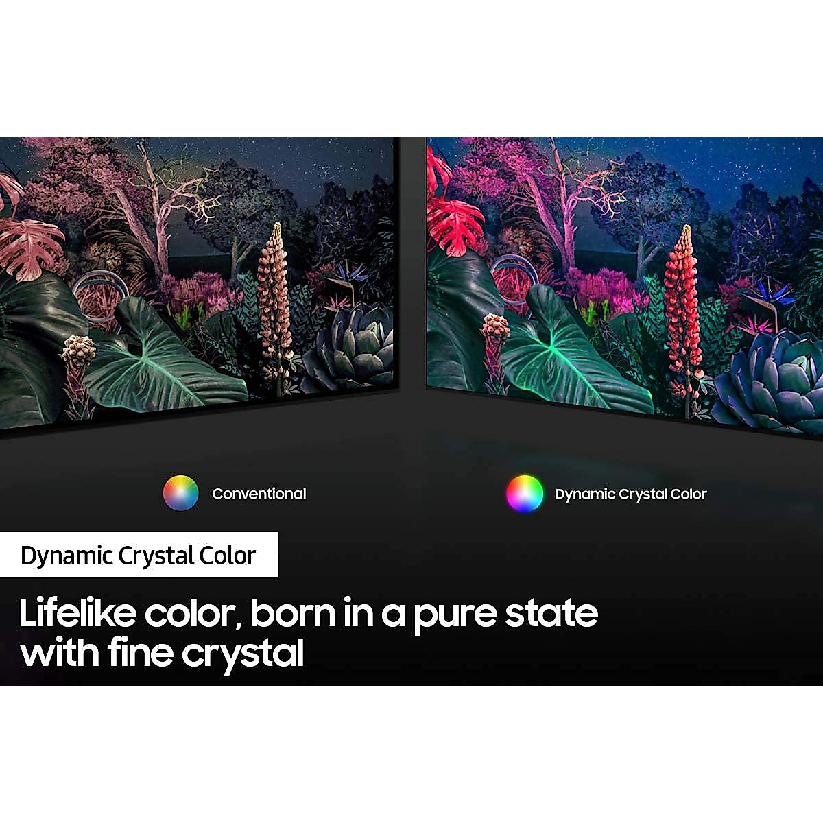 Samsung UN85AU8000 85 Inch UHD TV (2021) (Renewed)