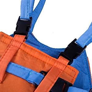 Adjustable Baby Walker Toddler Walking Assistant Harness Hand-Held Baby Walking Learning Helper Breathable Infant Leashe Walking Belt for for 0-24 Month Unisex Children