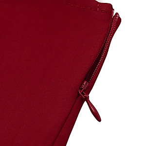 KILLREAL Women's Vintage Polka Dot Print A-Line Pin Up Style Sleeveless Cocktail Party Casual Dress Wine Red Medium