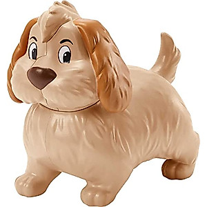 Mattel Disney Princess Belle Tea Time Fashion Doll & Playset with Tea Cart, 3 Character Friends and Food Accessories