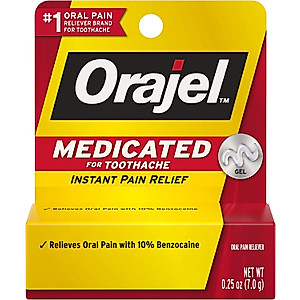Orajel Gel Regular 0.25 oz.