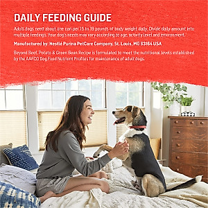 Purina Beyond Beef, Potato, And Green Bean Grain Free Wet Dog Food Natural Pate With Added Vitamins And Minerals - (12) 13 Oz. Cans