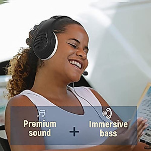 Gaming Headsets PS5/PS4 Headset with Mic Noise Cancelling Headphone with Microphone Wired Headphones for PC/Xbox(Black)