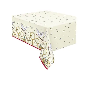 Harry Potter Rectangular Paper Table Cover - 54" x 84" | Magical Wizard Party Essential, Perfect For Birthdays, Themed Celebrations & More - 1 Pc