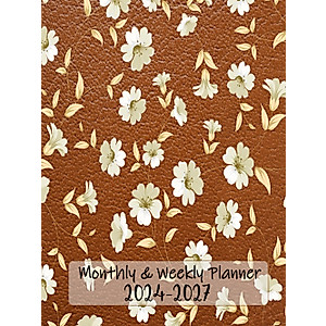 Monthly & Weekly Planner 2024-2027: January 2024 to December 2027 Planner, Yearly Agenda With Tabs Planning, Great For Long-Term Planning to Achieve Your Goals with Greater Ease and Success.