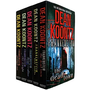 Frankenstein Series 5 Books Collection Set by Dean Koontz (Prodigal Son, City of Night, Dead and Alive, Lost Souls & The Dead Town)