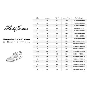 HuitJours Men Brown Double Monk Straps Slips on Dress Shoes Classic Loafers Two Tone Colors Buckle Shoes Zapatos de Vestir para Hombre