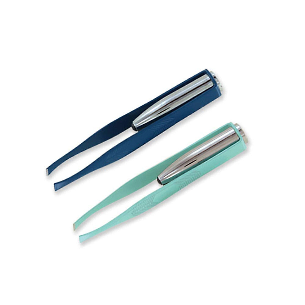 1st Choice 3 Stainless Steel Make Up LED Light Eyelash Eyebrow Hair Removal Lighted Tweezer