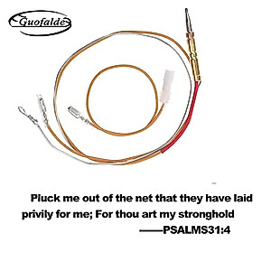 GUOFALDE Propane Gas Patio Heater Repair Replacement with Thermocouple, Universal Repair Replacement For Patio and Room Heater Garden Outdoor Heater Accessories