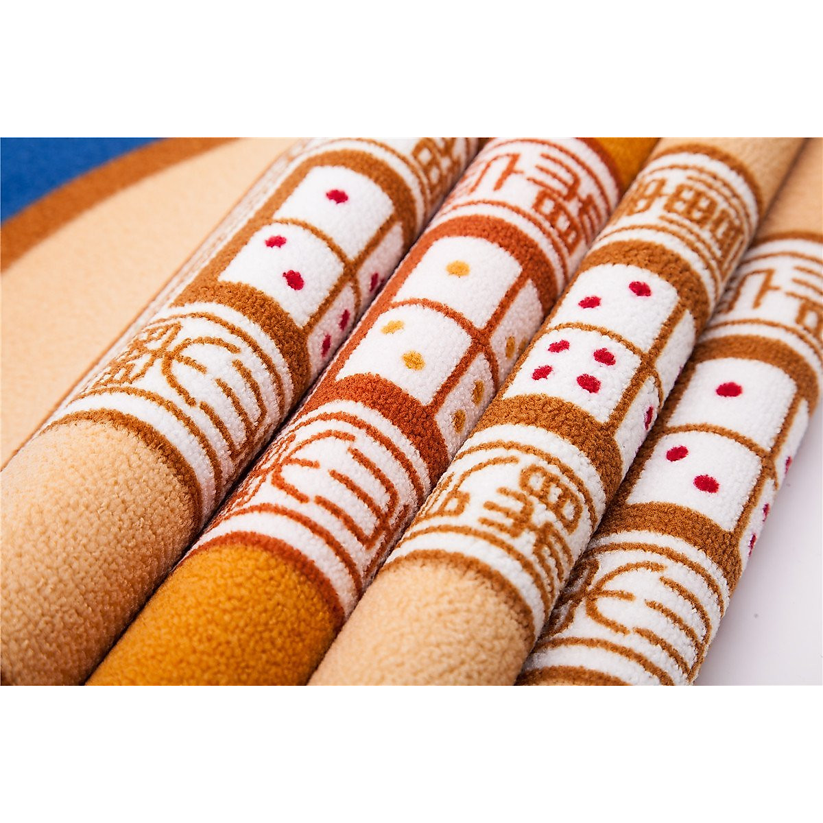 THY COLLECTIBLES Universal Mahjong/Paigow/Card/Game Table Cover - Green Mat 31.5" x 31.5" (80cm x 80cm)