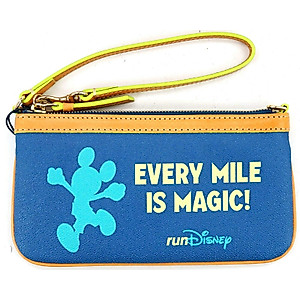 Disney Dooney and Bourke runDisney 2019 Marathon Wristlet Purse Bag Every Mile Is Magic