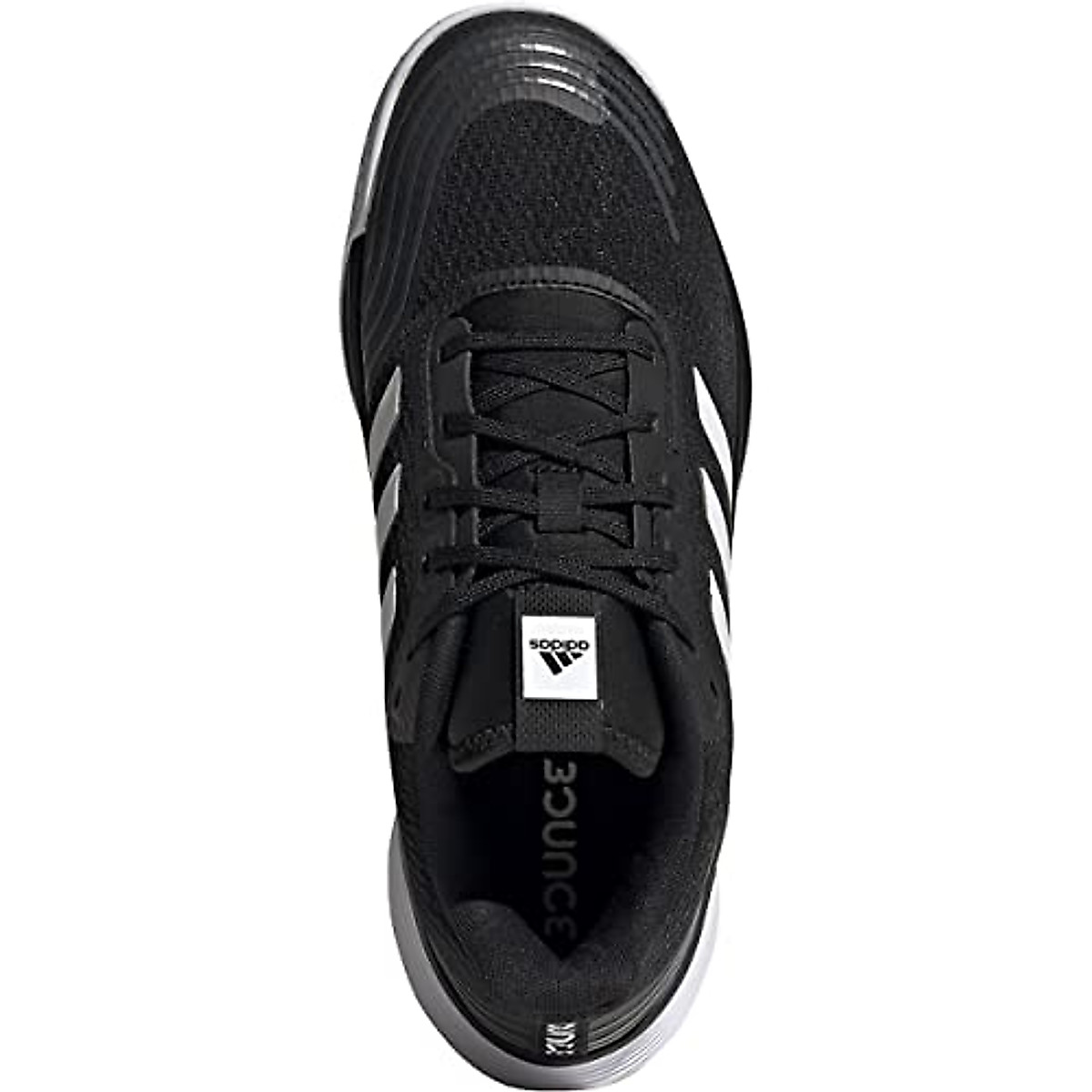 adidas Women's Novaflight Volleyball Sneaker, Core Black/White/White, 8