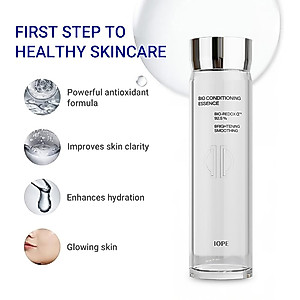 IOPE Antioxidant First-Step Essence Face Toner, Premium Korean Bio-Conditioning Essence, Anti-Aging Moisturizer for Sensitive Skin, Daily Routine - 2.84 Fl Oz.