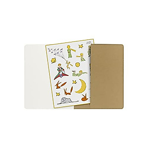 Moleskine Limited Edition Le Petit Prince, Cahier Journal, Plain/Blank & Hard Cover Notebook, Ruled/Lined, Collector's Box, Elephant