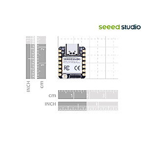 Seeed Studio XIAO ESP32S3-2.4GHz Wi-Fi, BLE 5.0, Dual-core, Battery Charge Supported, Power Efficiency and Rich Interface, Ideal for Smart Homes, IoT, Wearable Devices, Robotics …