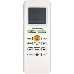 General Replacement Remote Control Fit for RG70A/BGEF RG70E/BGEF RG70C/BGEF RG70C1/BGEF RG70E1/BGE RG70E/BGE RG70C/BGE for for Midea Air Conditioner
