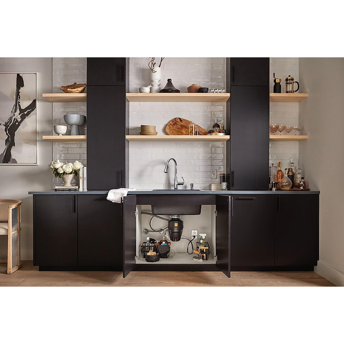 Moen EX75C GX Series Garbage Disposal, 3/4 HP, Unfinished