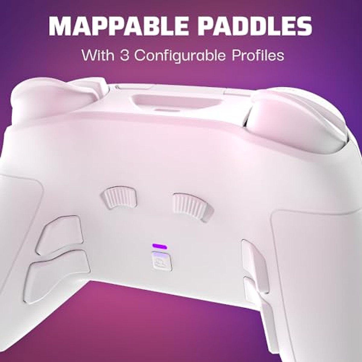PDP Victrix Pro BFG Wireless Gaming Controller for Xbox Series X|Series S, Xbox One, and Windows 10/11, Dolby Atmos Audio, Remappable Buttons, Customizable Triggers/Paddles/D-Pad, PC App, White