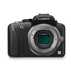 Panasonic LUMIX DMC-G3 16 MP Micro Four-Thirds Interchangeable Lens Camera with 3-Inch Touch Screen LCD (Body Only)