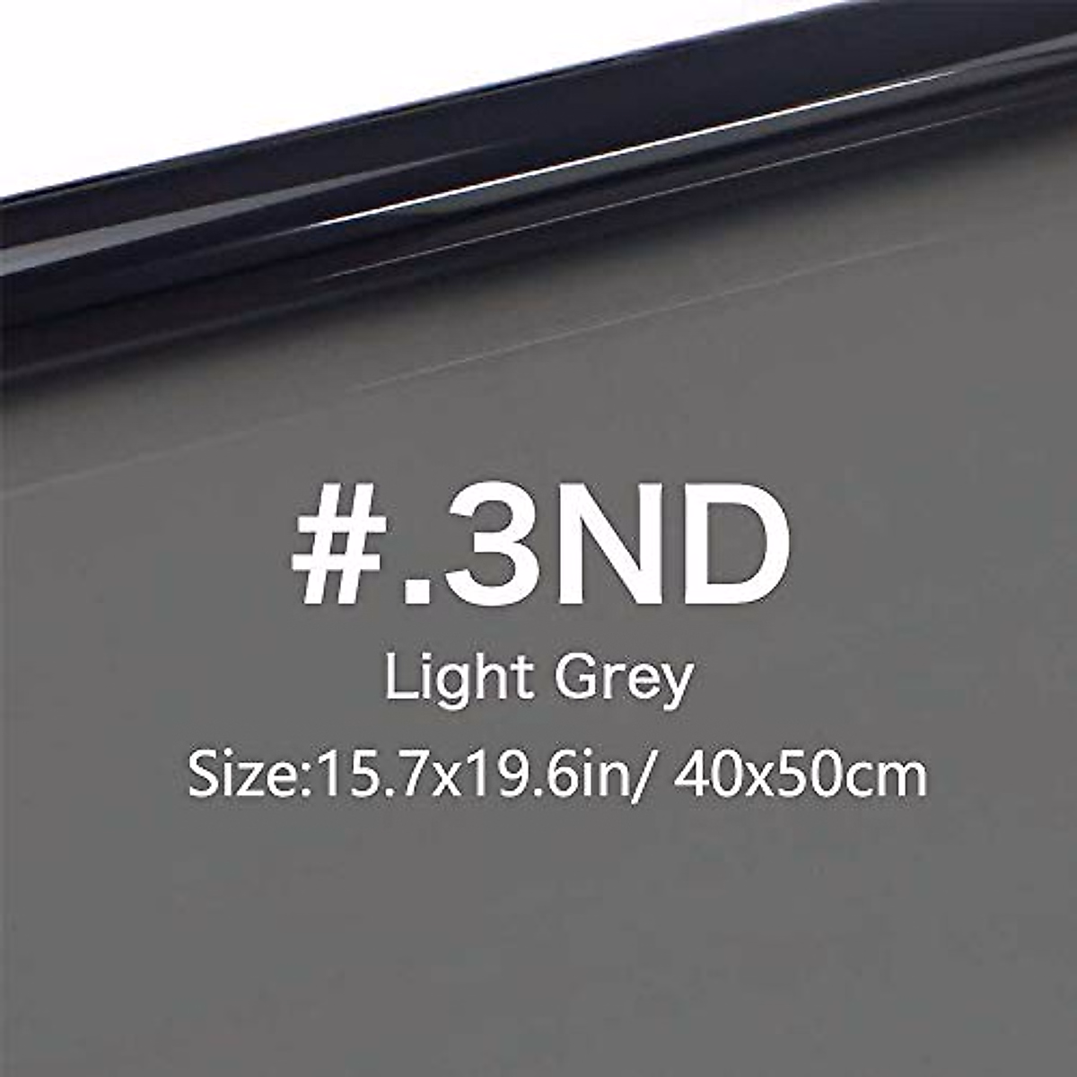 Lighting Neutral Density Gels Filter Sheet 16x20 inches Kit, ND3,ND6,ND9 for Photo Studio Video Flashlight Led Light Photography