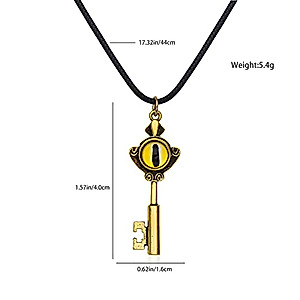 Dr's gift Owl House Necklace Portal Key Pendant Owl House Fans Cosplay Costume TOH Jewelry Teens Girl Women