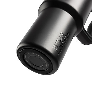 Simple Modern 40 oz Tumbler with Handle and Straw Lid | Leak-Proof Insulated Stainless Steel Water Bottle Travel Mug Cupholder Use | Gifts for Women Men Him Her | Trek Signature | Arctic Blue