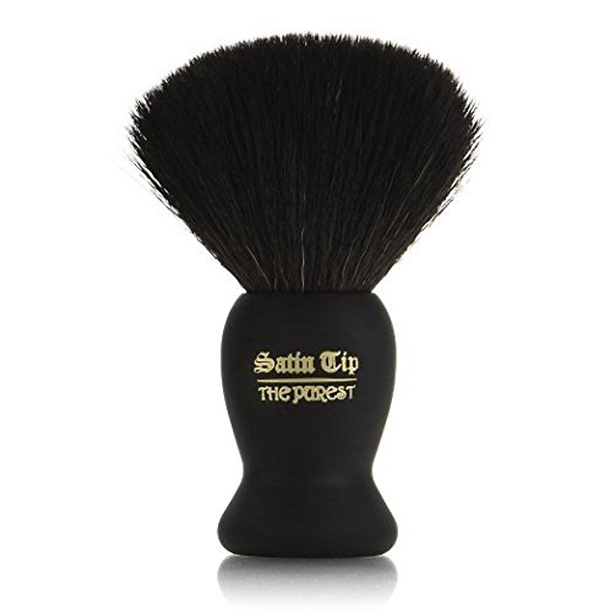 Satin Tip – The Purest, Shave Brush (Synthetic, Black, Soft Touch, Case)