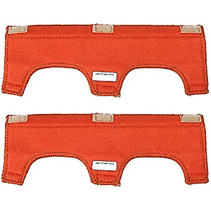 KCHEX 2Pcs Hard Hat Helmet FR Sweatsopad Air Cushioned 20-3200V Sweatband - Hard Hat Sweatband - Hard Hat Sweat Bands Washable