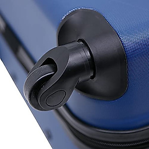 Wrangler Elysium Luggage & Packing Cubes, Blue, 4 Piece Set