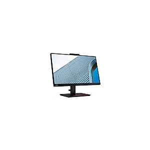 Lenovo ThinkVision T24v-20 61FCMAR6US 23.8-inch LED Monitor, Raven Black