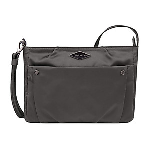 Travelon Anti-Theft Parkview Small Crossbody, Pearl Gray, One Size