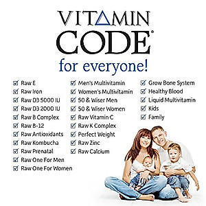 Garden of Life Vitamin Code Whole Food Multivitamin for Men - 120 Capsules, Vitamins for Men + Fruit & Veggie Blend and Probiotics for Energy, Heart & Prostate Health, Vegetarian Mens Multivitamins